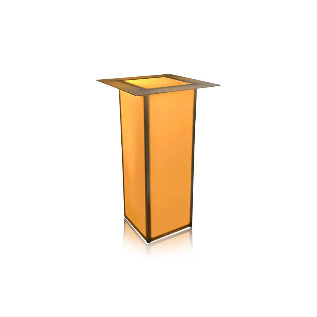 Illuminated High Boy Rental | LED Cocktail Table by Modern Event Rental