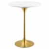 Cosmopolitan Gold Bar Table | Modern Event Rental