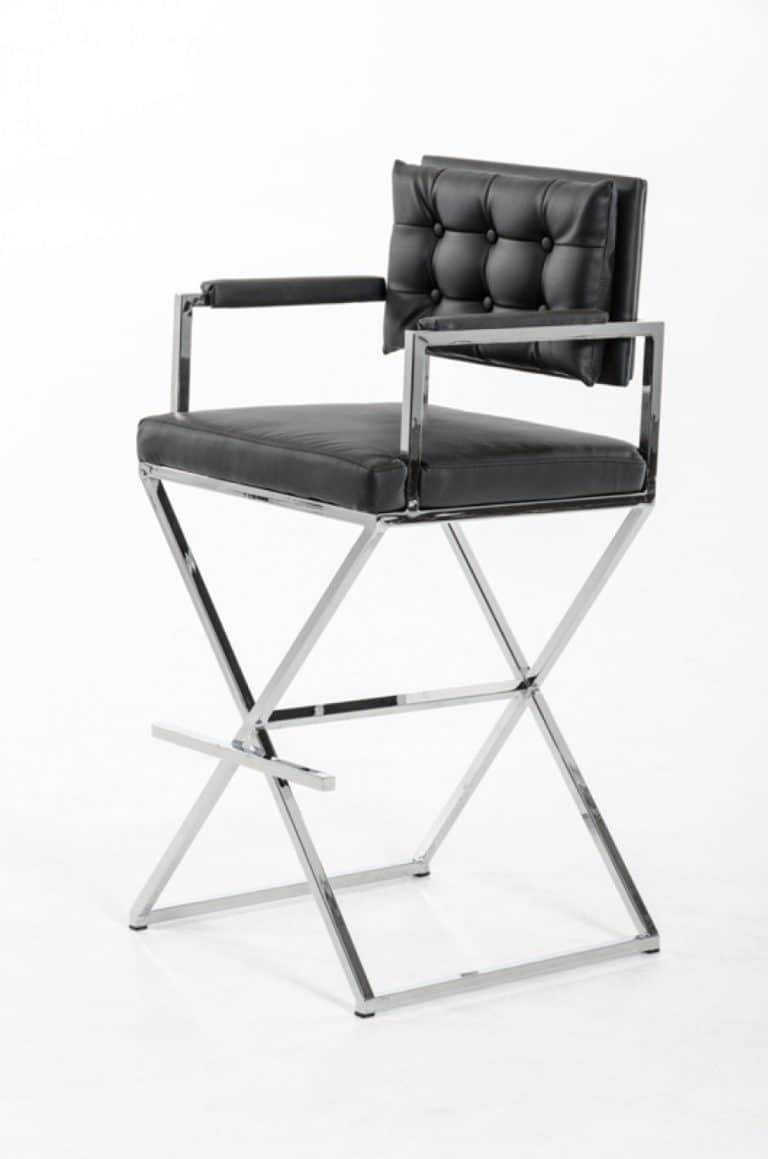 Director Bar Stool Rental – Black | Event Seating by Modern Event Rental