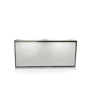 8ft LED Light Up Bar & Counter Rental | Custom Branded Event Bar