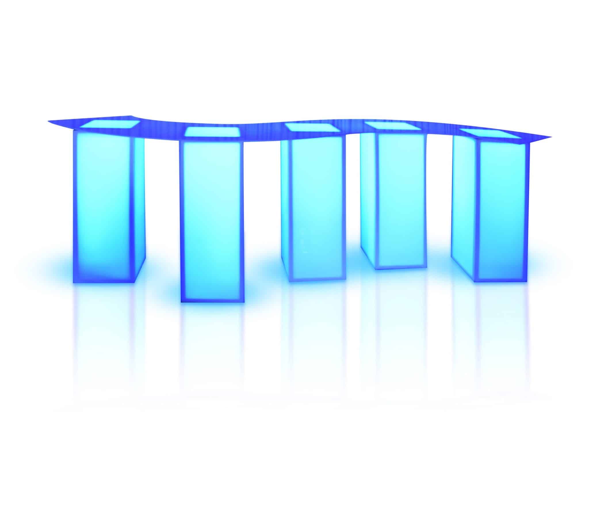 LED Furniture Event Rentals Chicago - Modern Event Rental