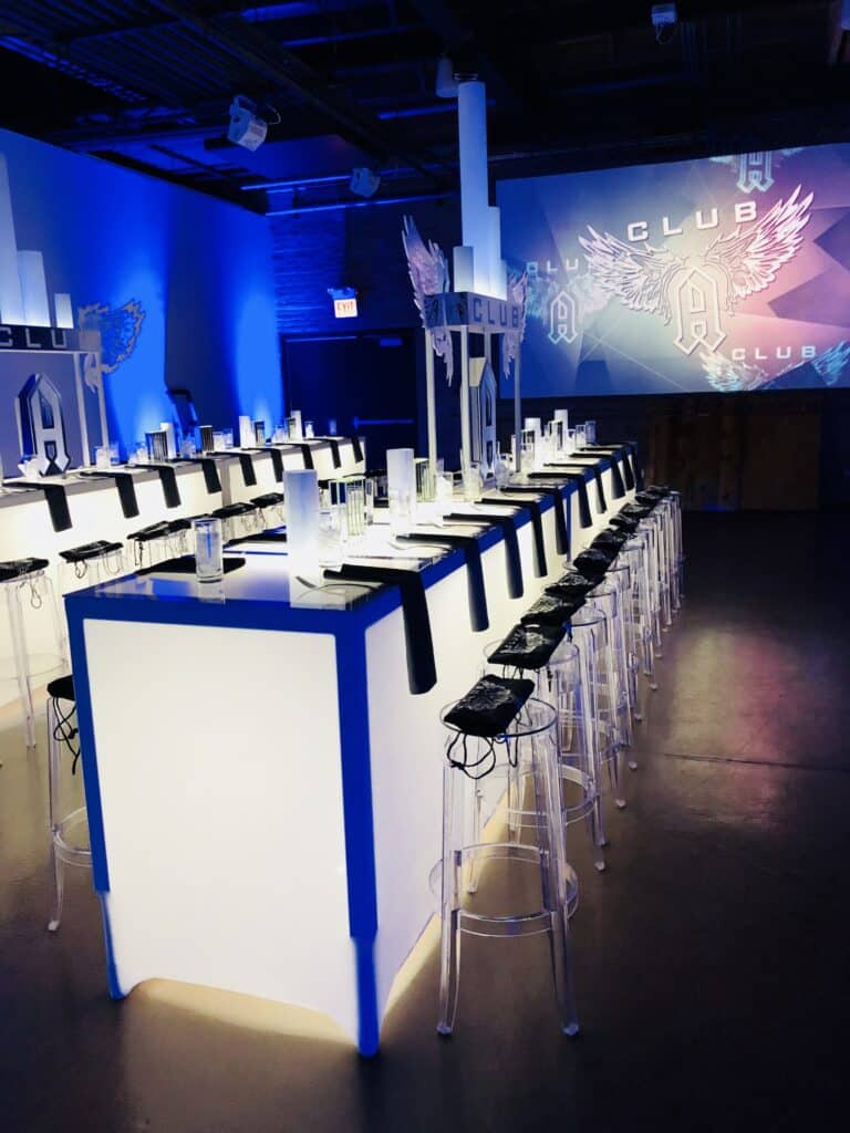 LED Furniture: Illuminate Your Events | Modern Event Rental