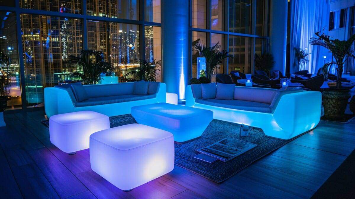 Elevate your Event with San Antonio Illuminated LED Furniture Rentals ...